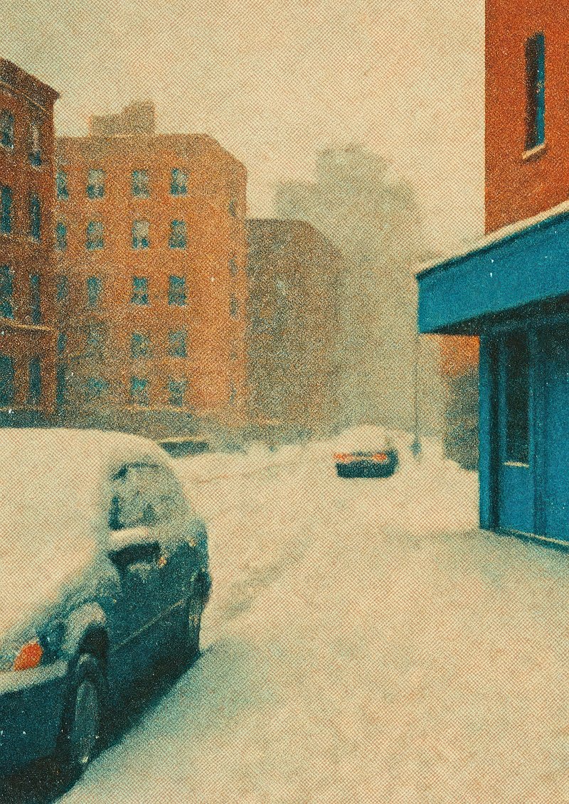 Snow Street Urban Winter Wallpaper Lights Images | Free Photos, PNG ...