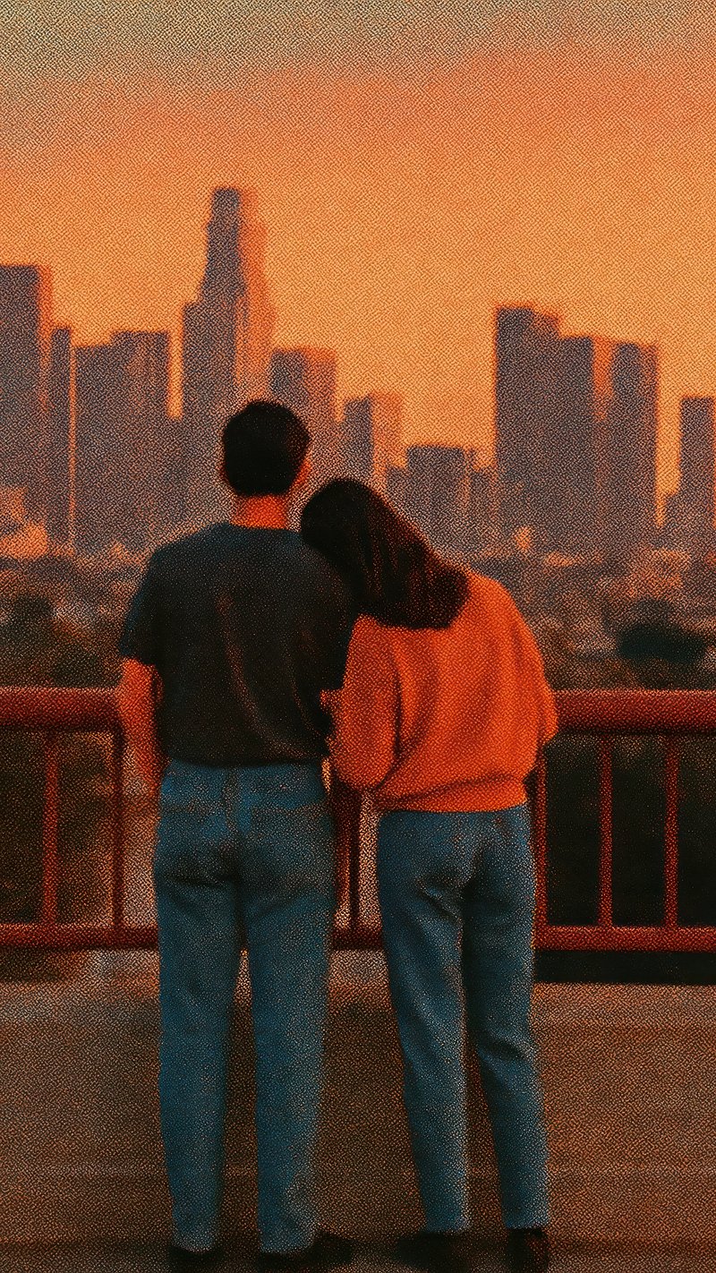 Aesthetic Wallpaper Couple Romantic Vintage Sunset Images | Free Photos ...