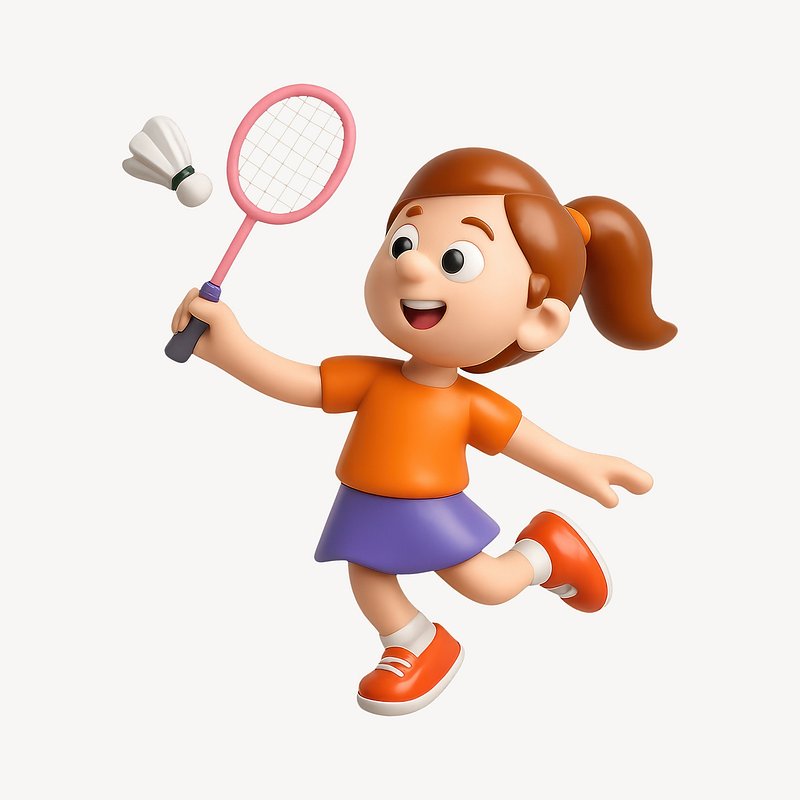 Badminton Cartoon Images | Free Photos, PNG Stickers, Wallpapers ...