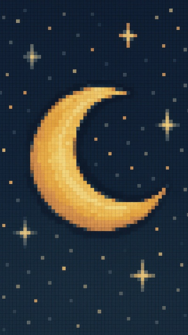 Pixel Moon Images | Free Photos, PNG Stickers, Wallpapers & Backgrounds ...