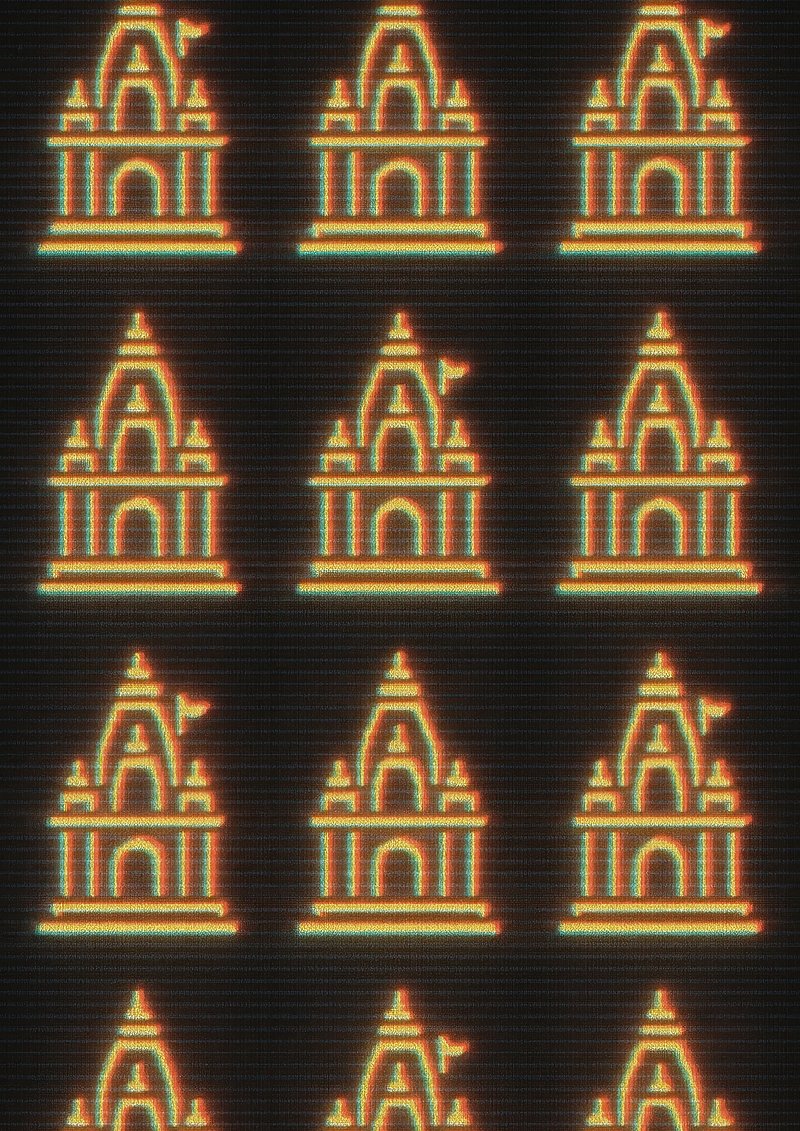 Hindu Temples TIFF Design Aesthetic Images | Free Photos, PNG Stickers ...