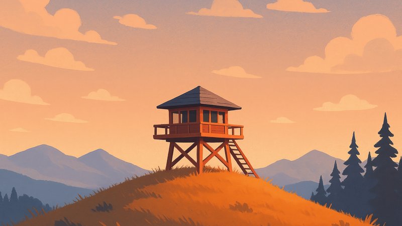 Lookout Tower Sunset Images | Free Photos, PNG Stickers, Wallpapers ...