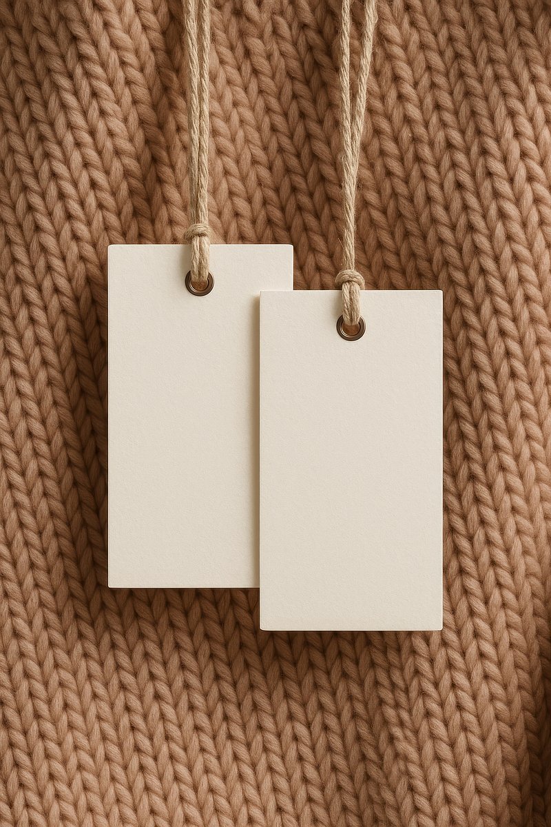 Elegant fabric label mockup psd | Free PSD Mockup - rawpixel