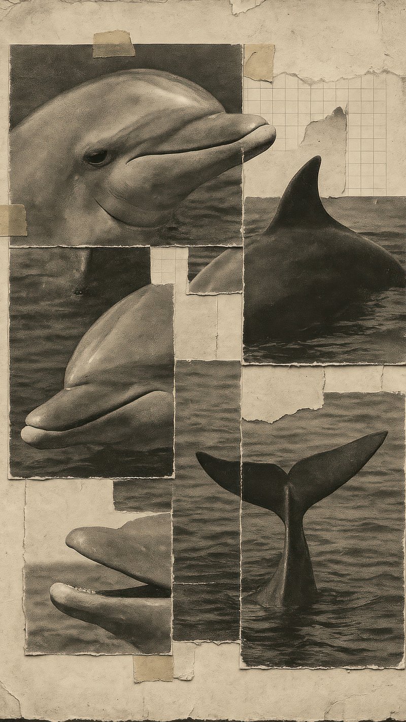 Dolphin Black And White Images | Free Photos, PNG Stickers, Wallpapers ...