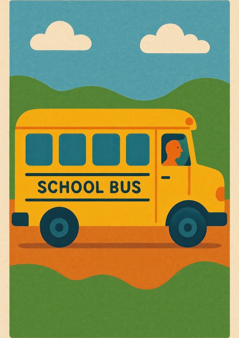 Kids Bus Cartoon Images | Free Photos, PNG Stickers, Wallpapers ...
