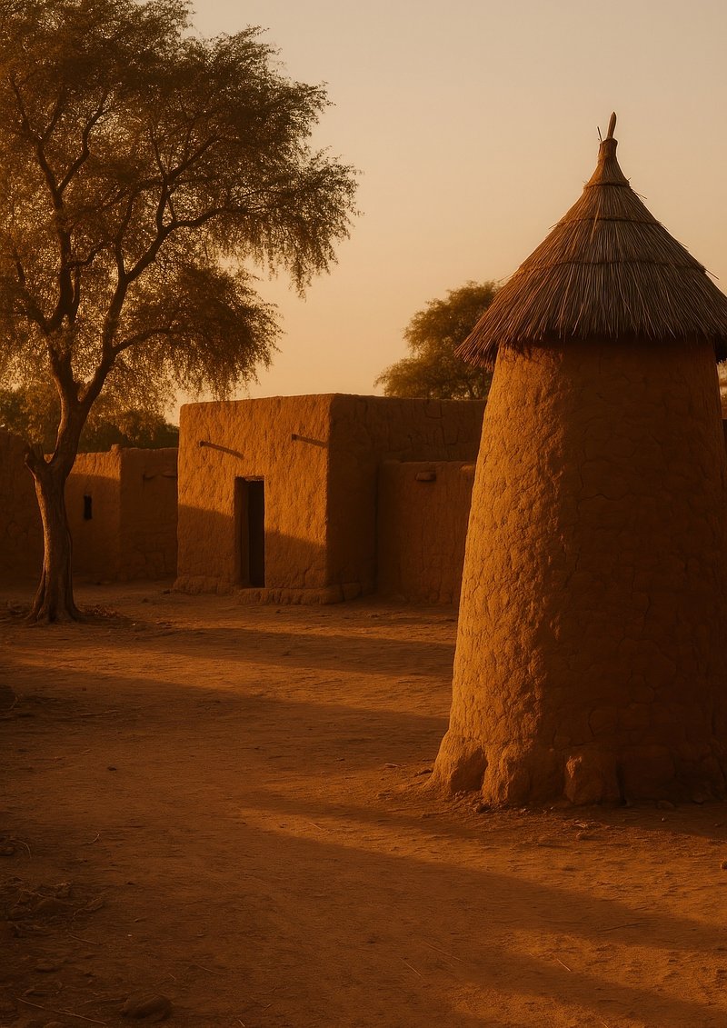 Hut Landscape Sunset Mobile Wallpaper Aesthetic Images | Free Photos ...