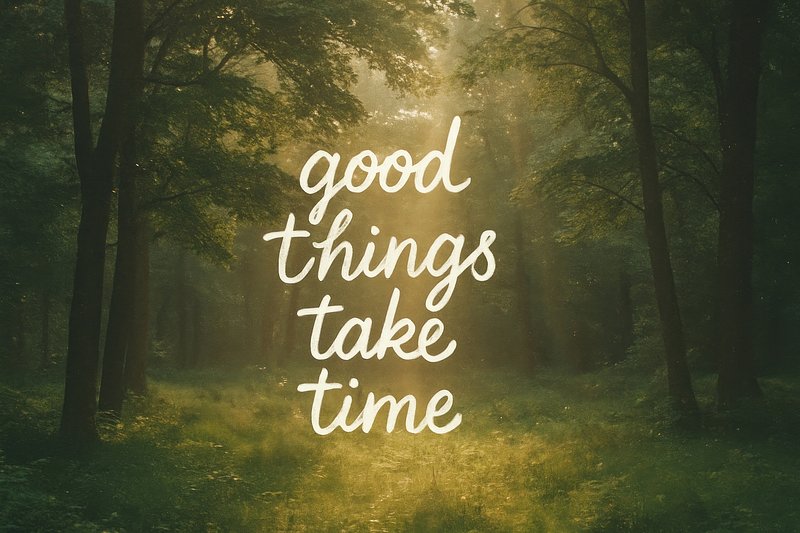 Good Things Take Time Images | Free Photos, PNG Stickers, Wallpapers ...