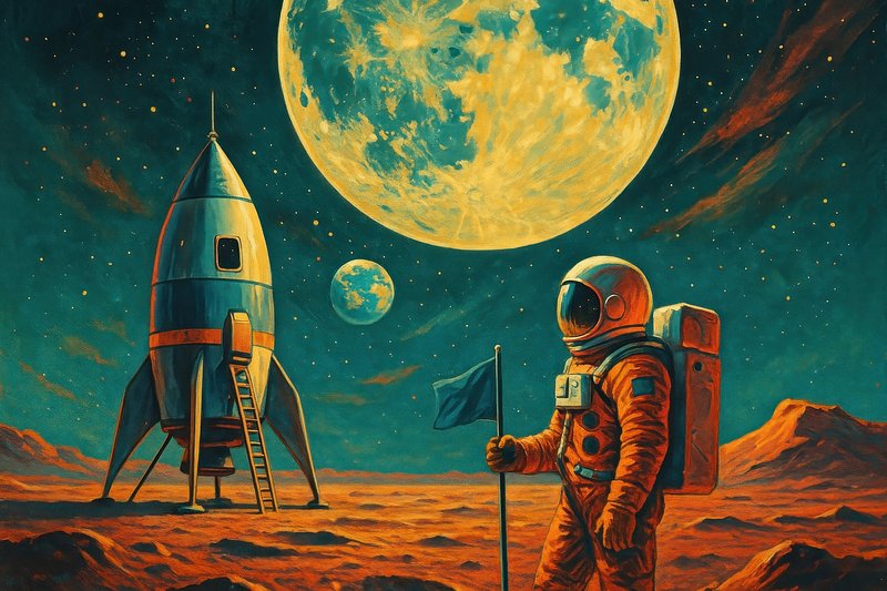 Landing On The Moon Wallpaper Images | Free Photos, PNG Stickers ...