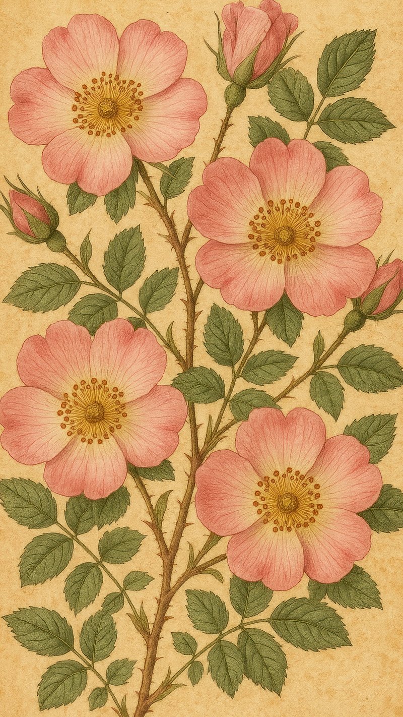 Pink Rose Vintage Art Wallpaper Images | Free Photos, PNG Stickers ...