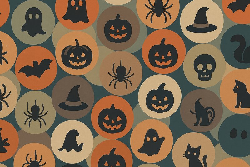 Vintage Halloween pattern wallpaper | Free Photo Illustration - rawpixel