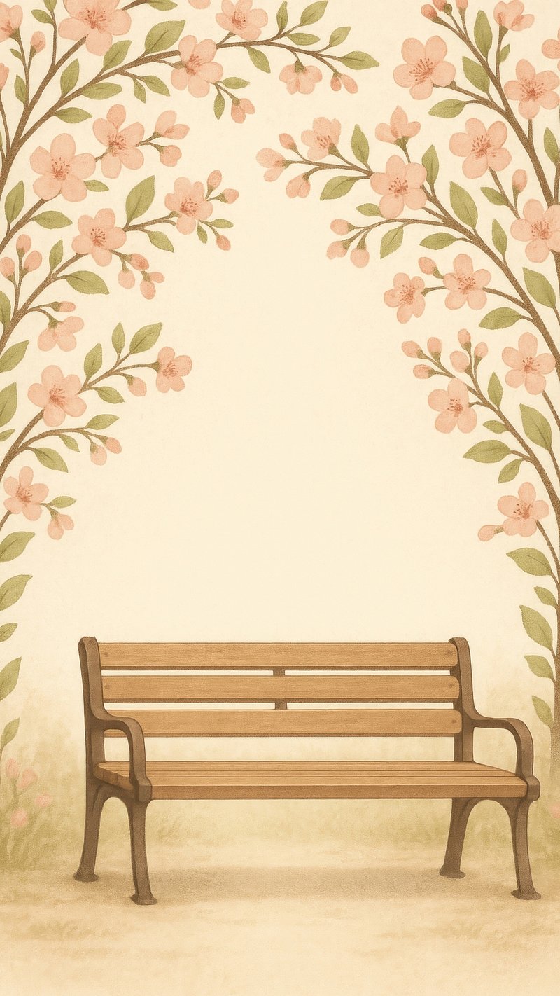 Cherry Blossom Bench Wallpaper Images | Free Photos, PNG Stickers ...