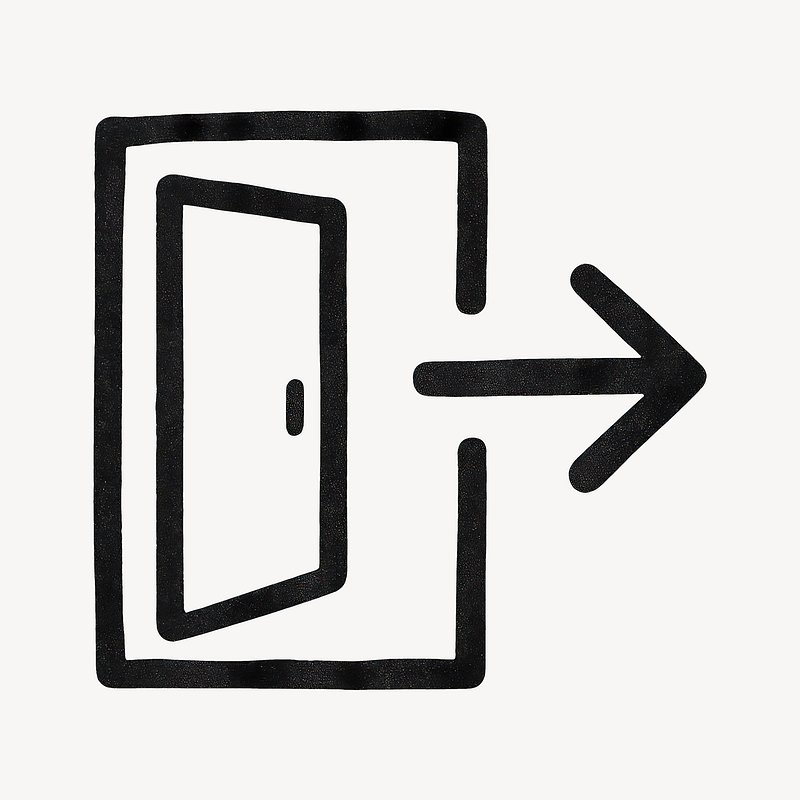 Exit Door Design Arrow Images | Free Photos, PNG Stickers, Wallpapers ...
