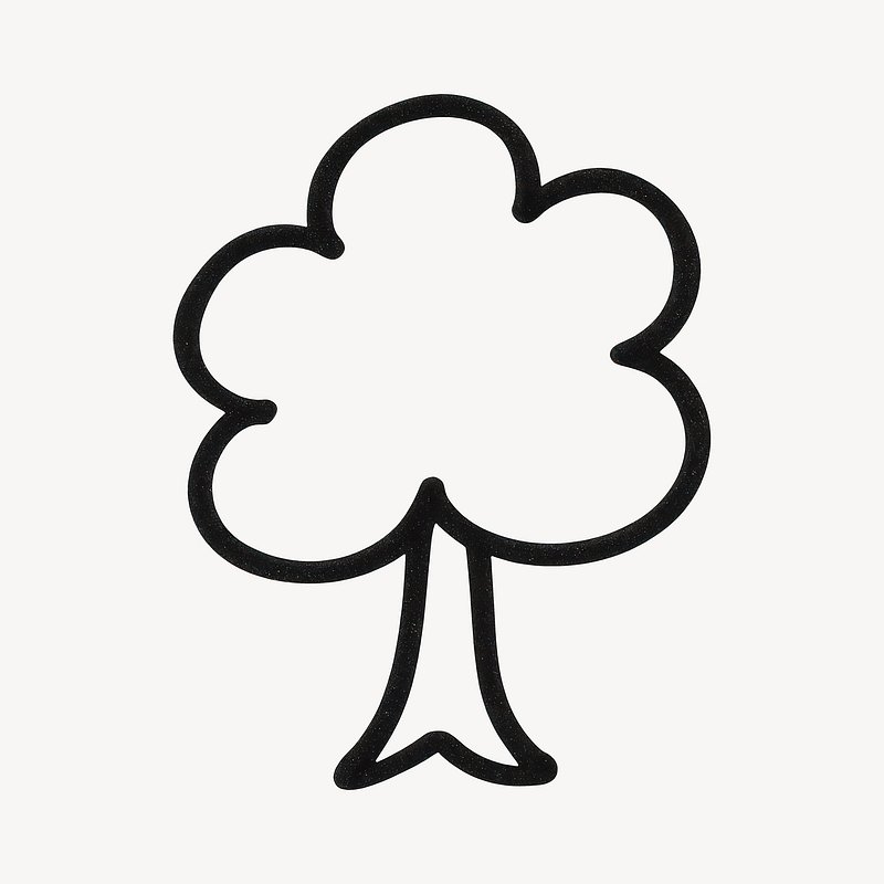 Tree Outline Images | Free Photos, PNG Stickers, Wallpapers ...