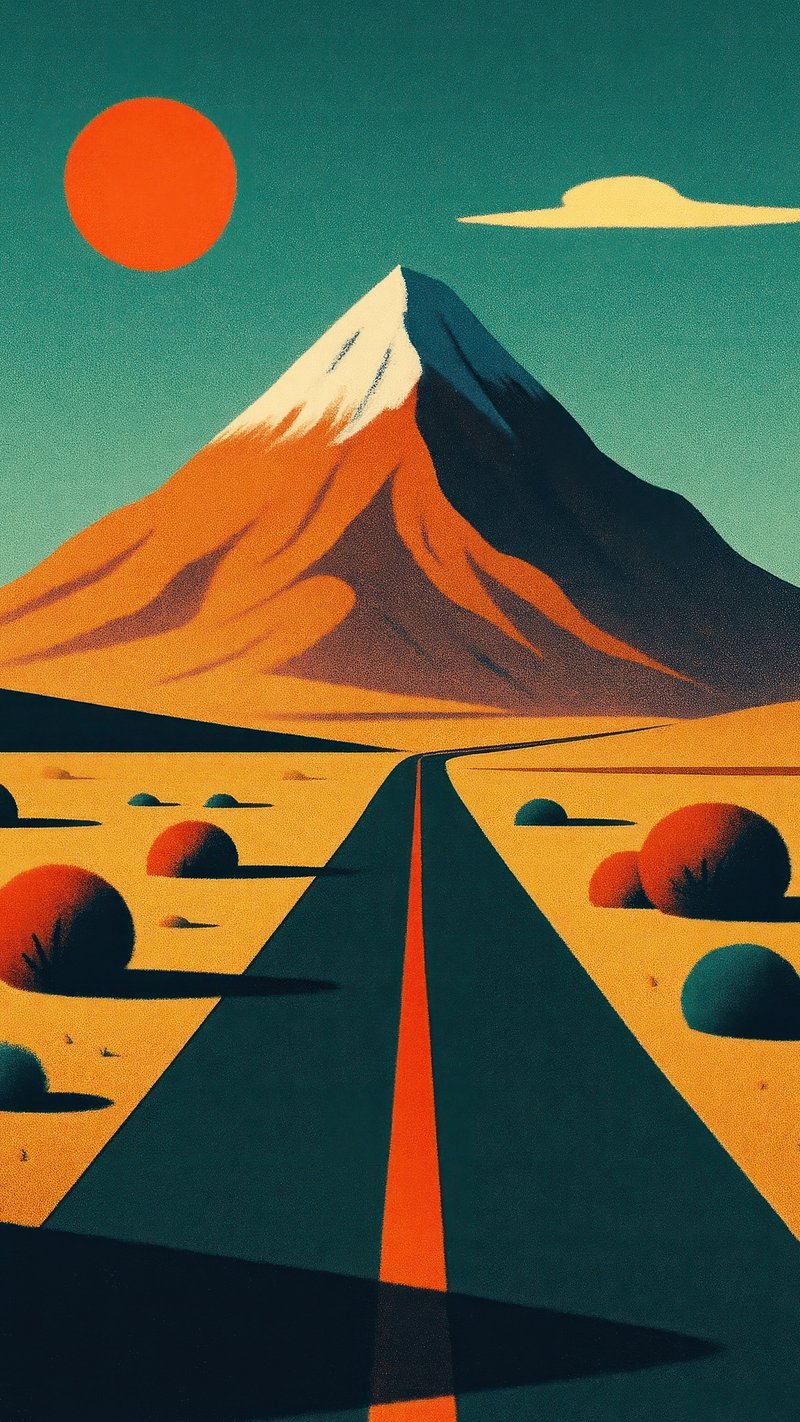 Road+poster Design Outdoors Images | Free Photos, PNG Stickers ...