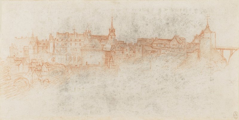 Medieval Town Drawing Building Images | Free Photos, PNG Stickers ...