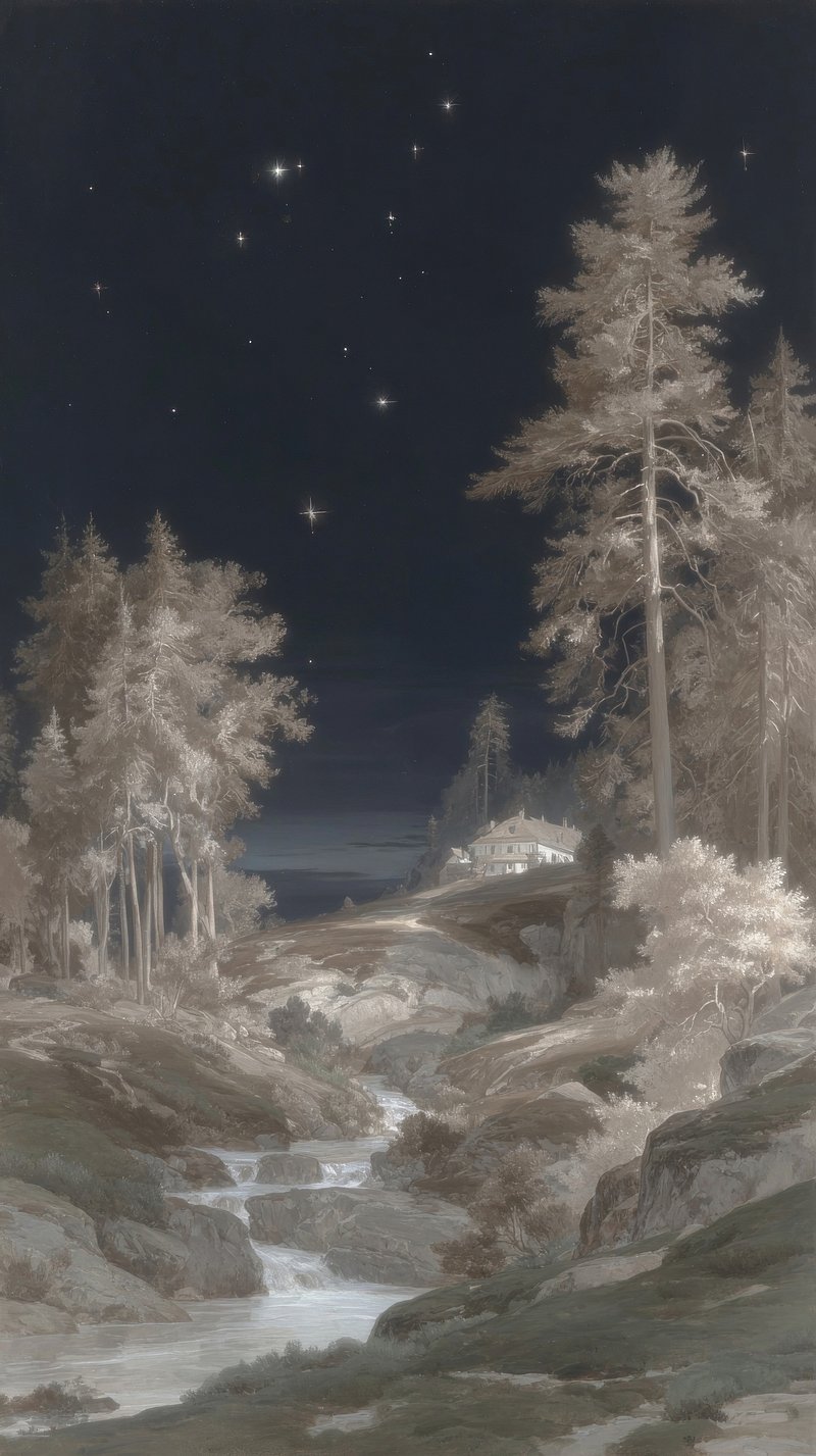 Cabin+in+the+woods+drawing Nature Images | Free Photos, PNG Stickers ...