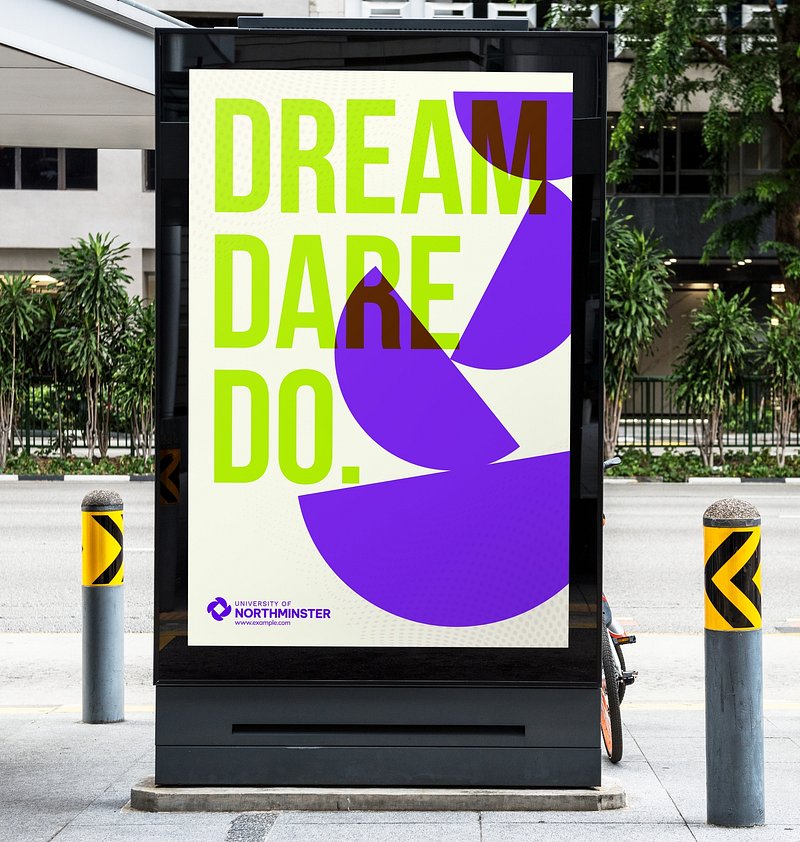 Outdoor Poster Mockup Design Advertisement Display Images | Free Photos ...