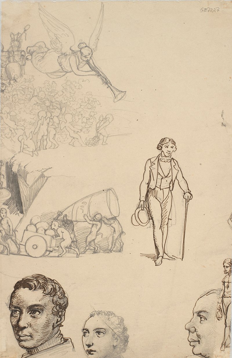 Angels+of+s Painting Sketch Images | Free Photos, PNG Stickers ...