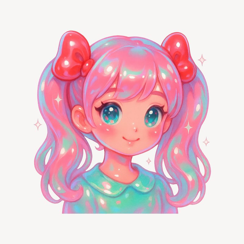 Anime+portraits Texture Cute Images | Free Photos, PNG Stickers ...