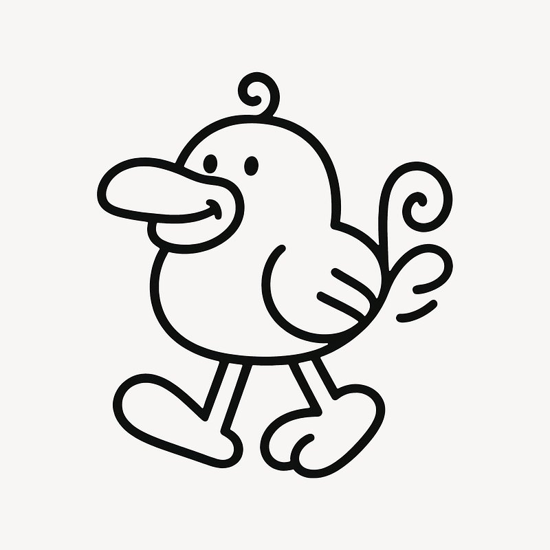 Bluebird Drawing Cute Images | Free Photos, PNG Stickers, Wallpapers ...