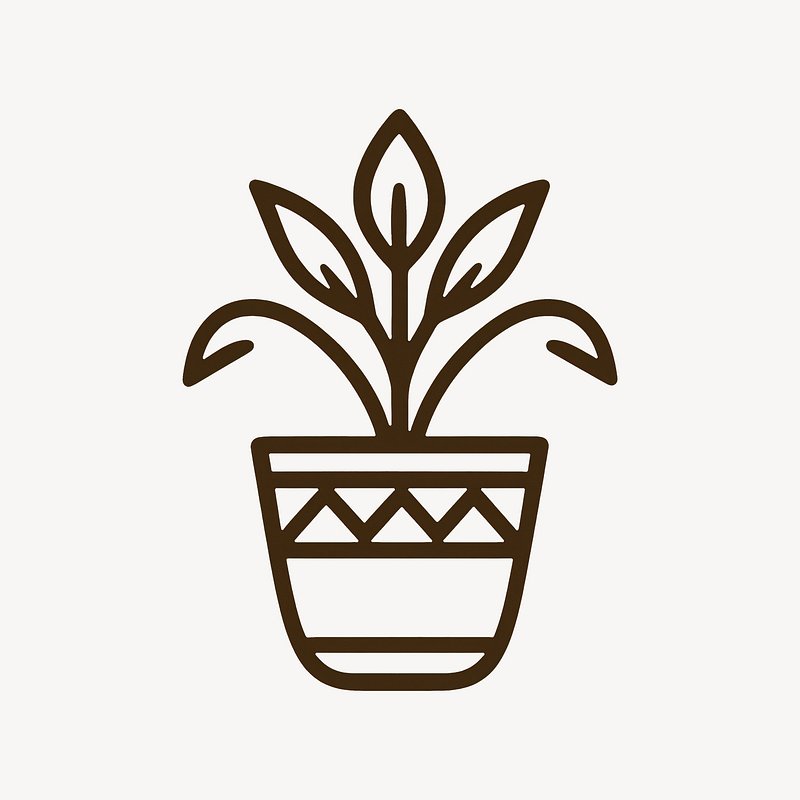 African Pot Botanical Plant PNG Images | Free Photos, PNG Stickers ...