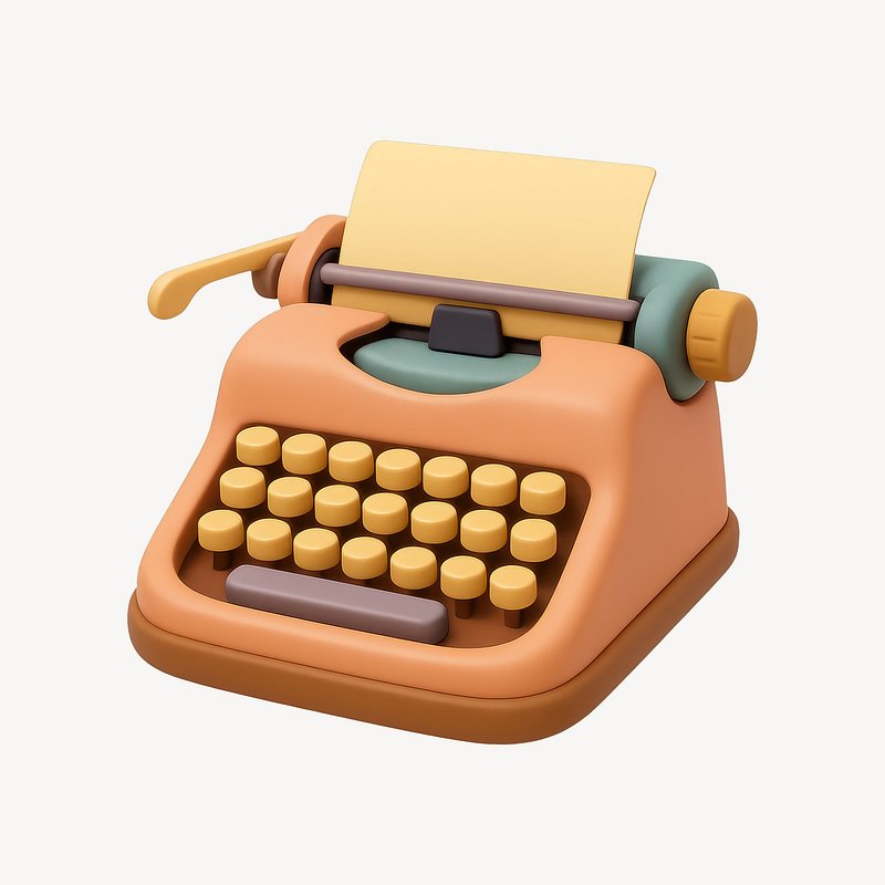 3d Typewriter Vintage Images | Free Photos, PNG Stickers, Wallpapers ...