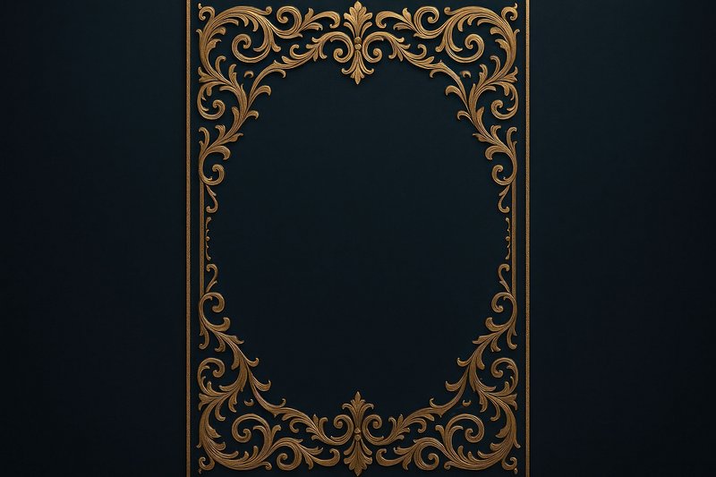 Baroque Border Wallpaper Vintage Design Images | Free Photos, PNG ...
