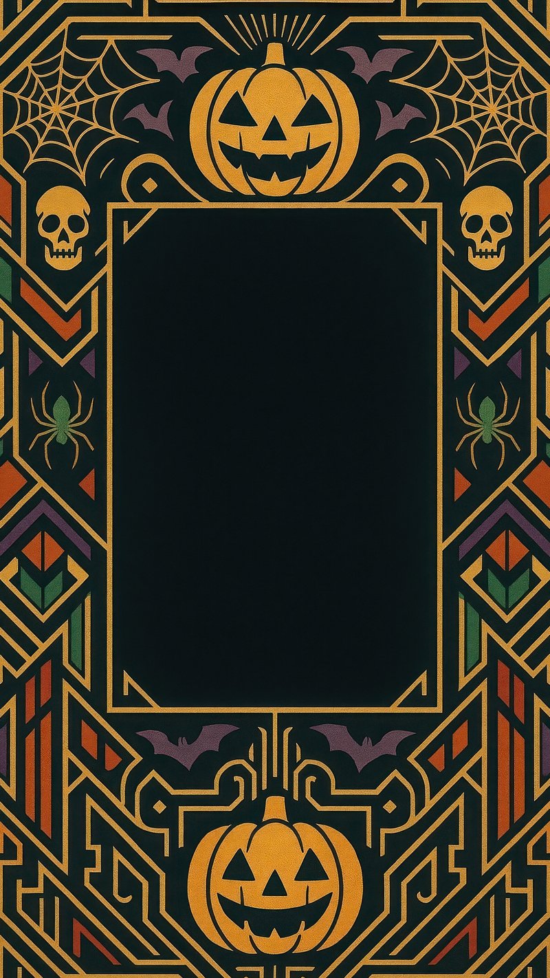 Bats Wallpaper Design Vintage Halloween Skull Images | Free Photos, PNG ...
