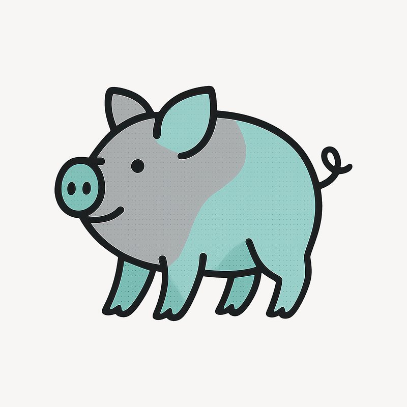 Funny Pig Illustration Images | Free Photos, PNG Stickers, Wallpapers ...
