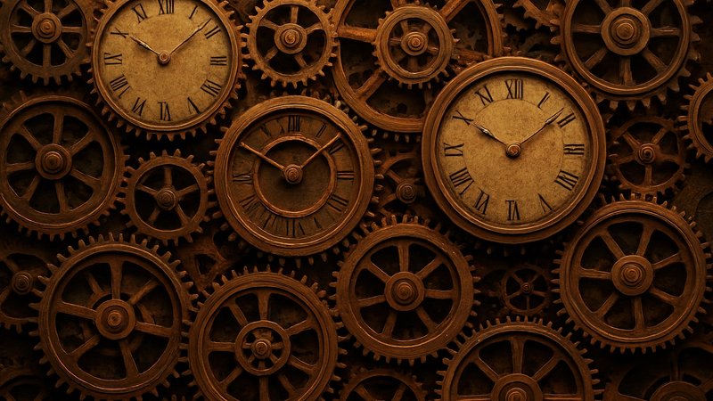 Vintage Steampunk Clock Design Images | Free Photos, PNG Stickers ...