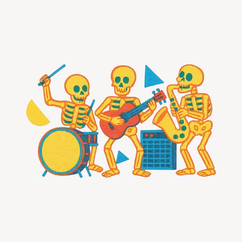 Vintage+skeleton Art Patterns Images | Free Photos, PNG Stickers ...