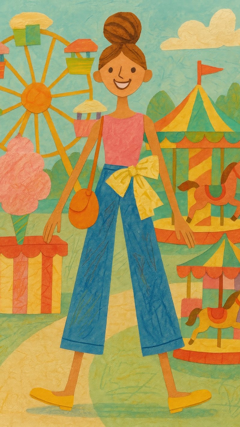 Fairground+scene Phone Wallpaper Images | Free Photos, PNG Stickers ...