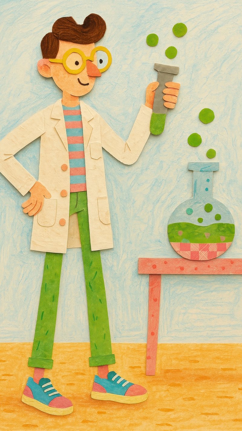 Cartoon+beaker Science Wallpaper Mobile Design Images | Free Photos ...