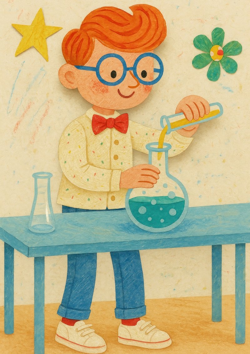 Cartoon+beaker Science Wallpaper Texture Scene Design Images | Free ...