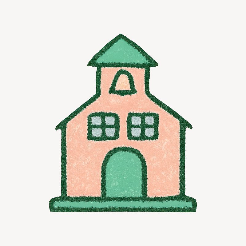 Drawing+of+school+building PNG Images | Free Photos, PNG Stickers ...