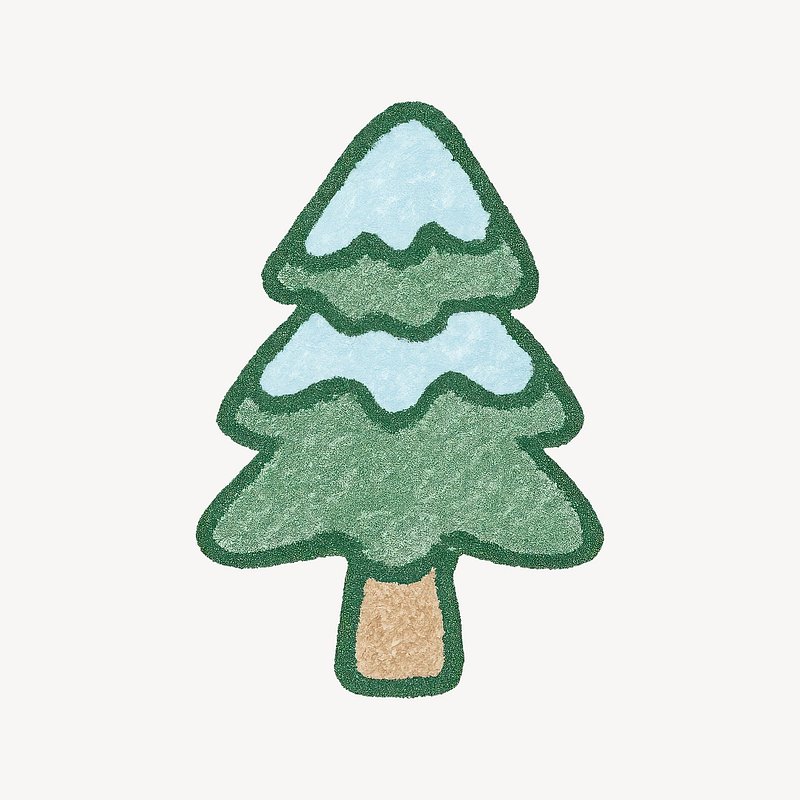 Winter Forest Outline Design Images | Free Photos, PNG Stickers ...
