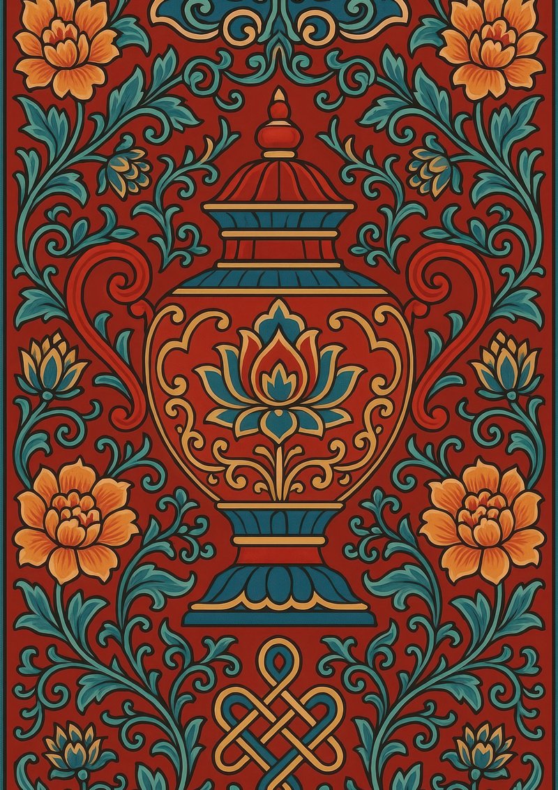 Vase Chinese Vintage Wallpaper Patterns Design Images | Free Photos ...