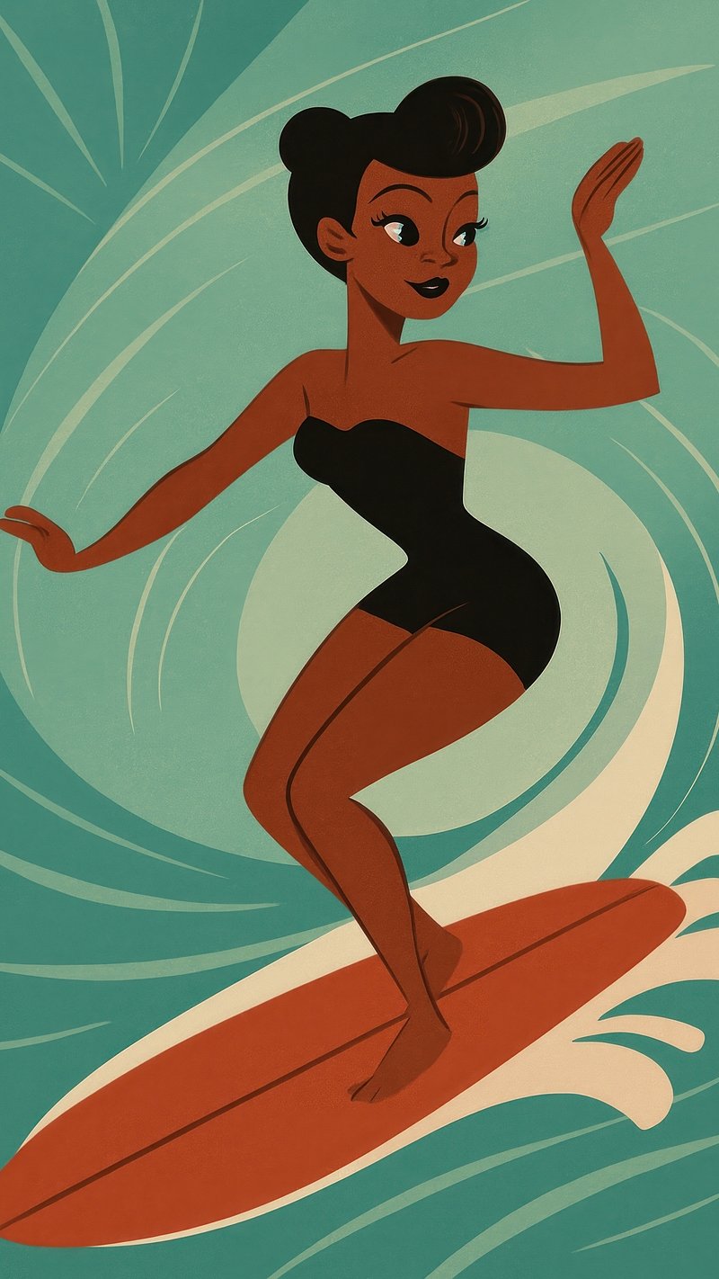 Girl Line Art Cartoon Mobile Wallpaper Images | Free Photos, PNG ...