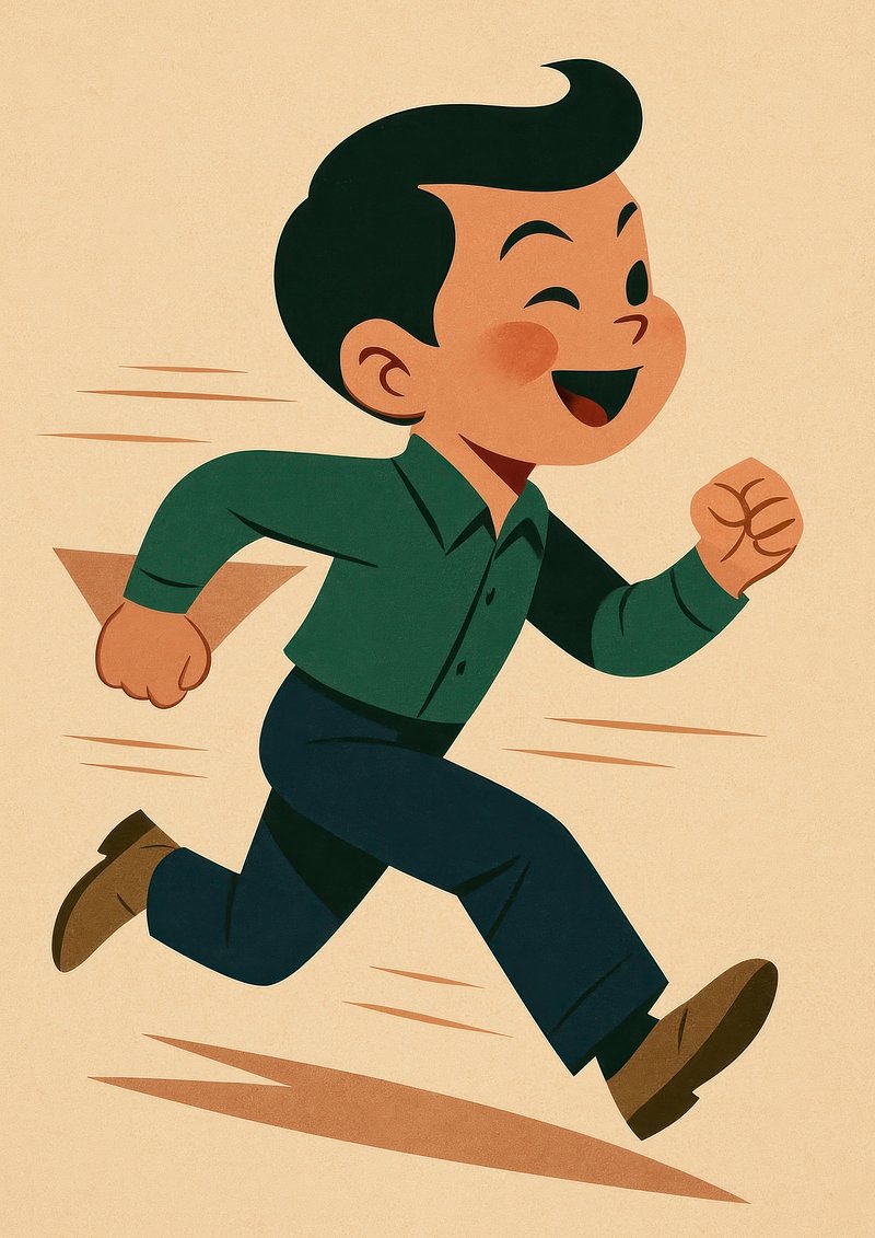 Cartoon Boy Running Wallpaper Images | Free Photos, PNG Stickers ...