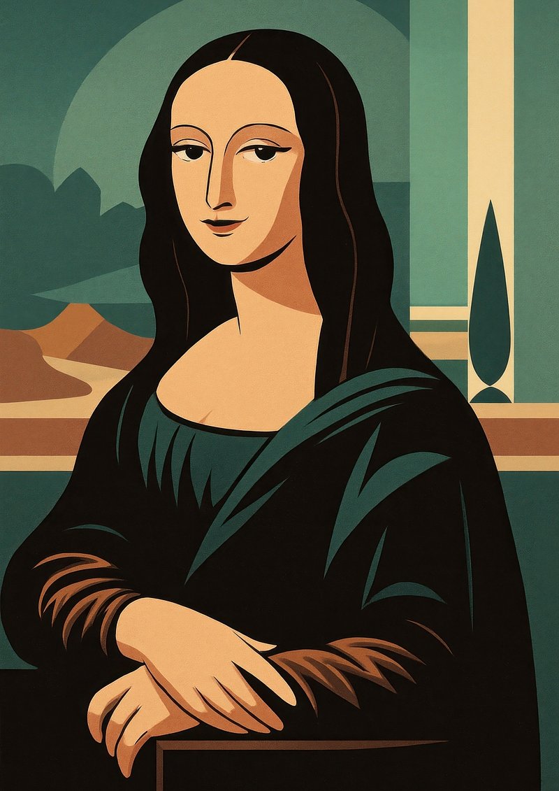 Cartoon Mona Lisa Images | Free Photos, PNG Stickers, Wallpapers ...