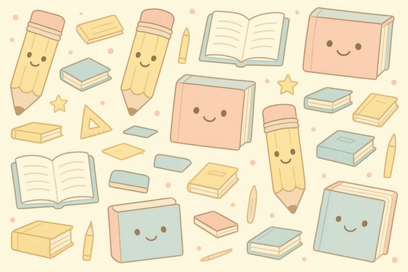 School Learning Design Book Education Cute Images | Free Photos, PNG ...