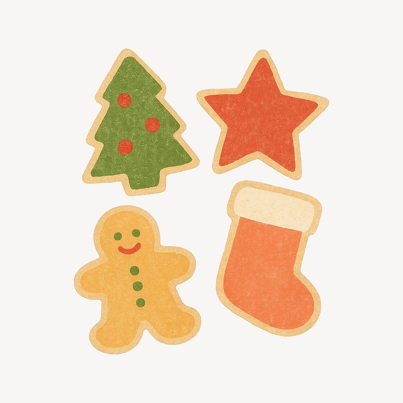 Christmas Cookie Border Background Gingerbread Images | Free Photos ...
