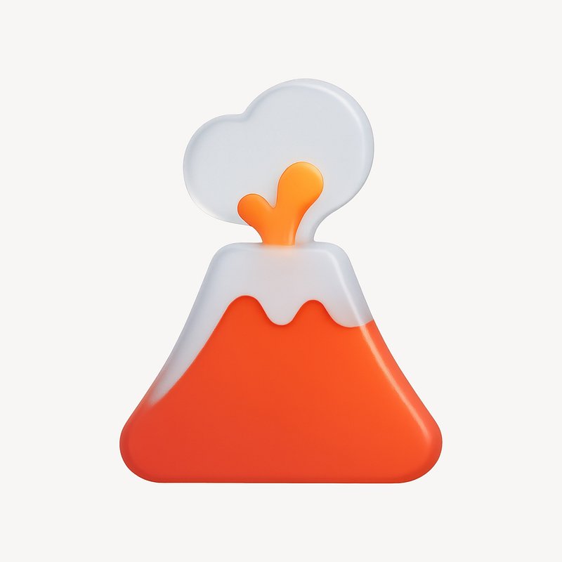 Cartoon Volcano Images | Free Photos, PNG Stickers, Wallpapers ...