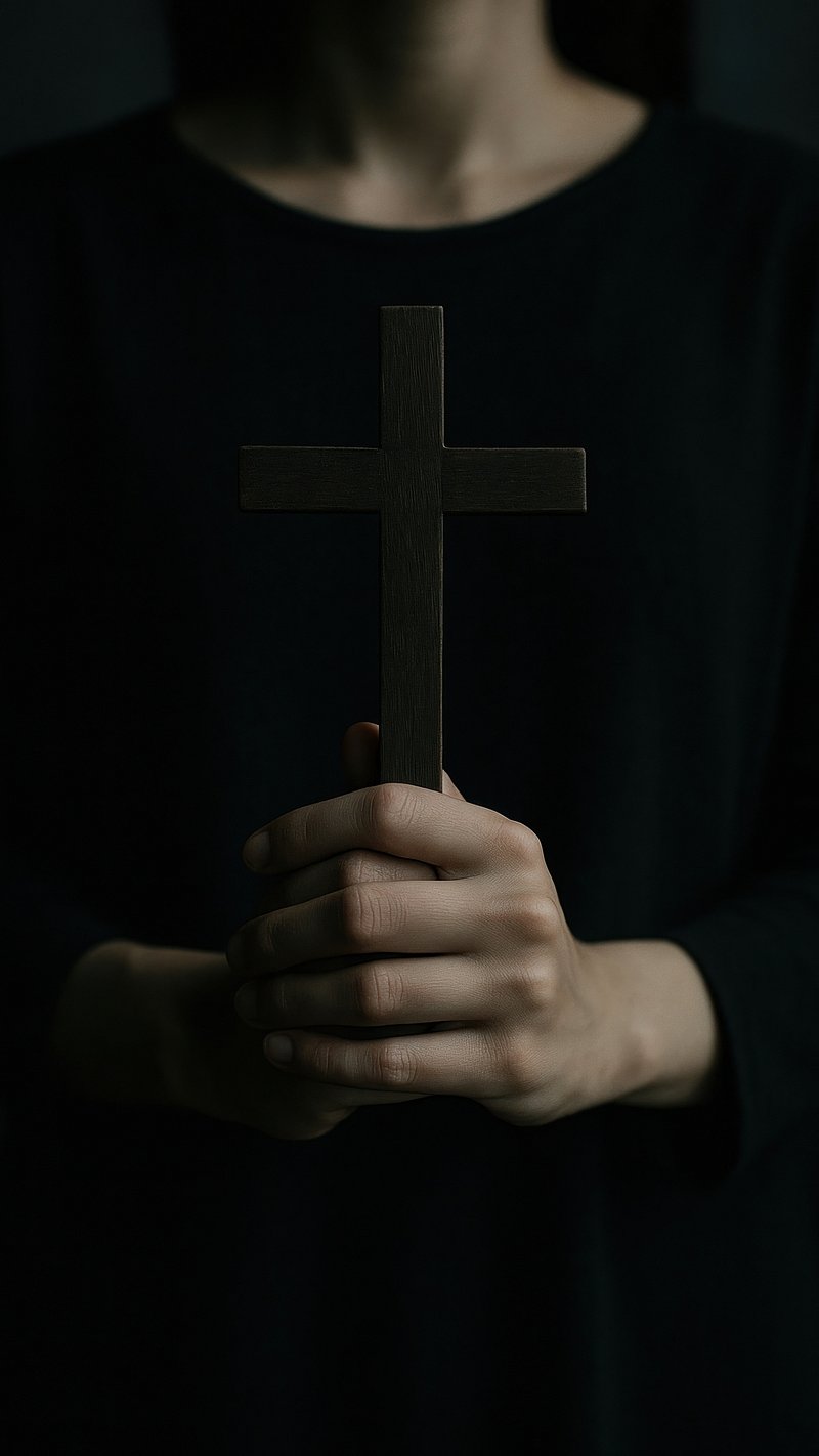 Hands Holding Cross Mobile Wallpaper Images | Free Photos, PNG Stickers ...