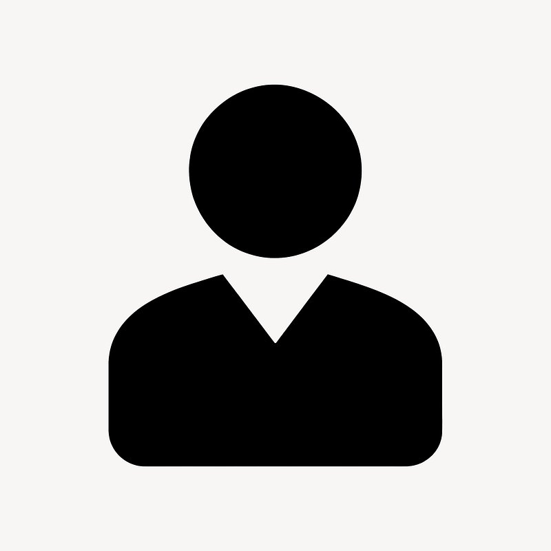 User Icon Profile Black Images | Free Photos, PNG Stickers, Wallpapers ...