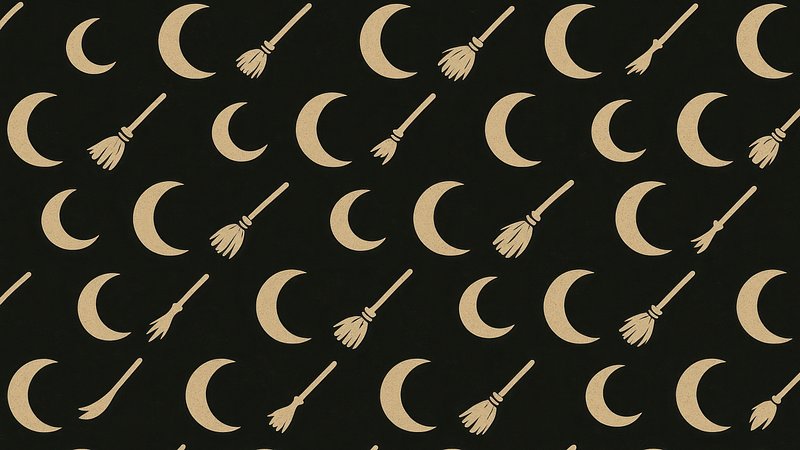 Witchy+pattern Design Images | Free Photos, PNG Stickers, Wallpapers ...