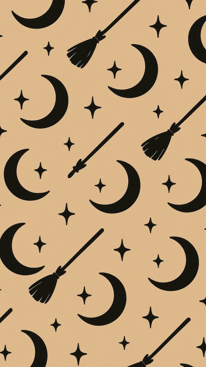 Witchy+pattern Black Images | Free Photos, PNG Stickers, Wallpapers ...
