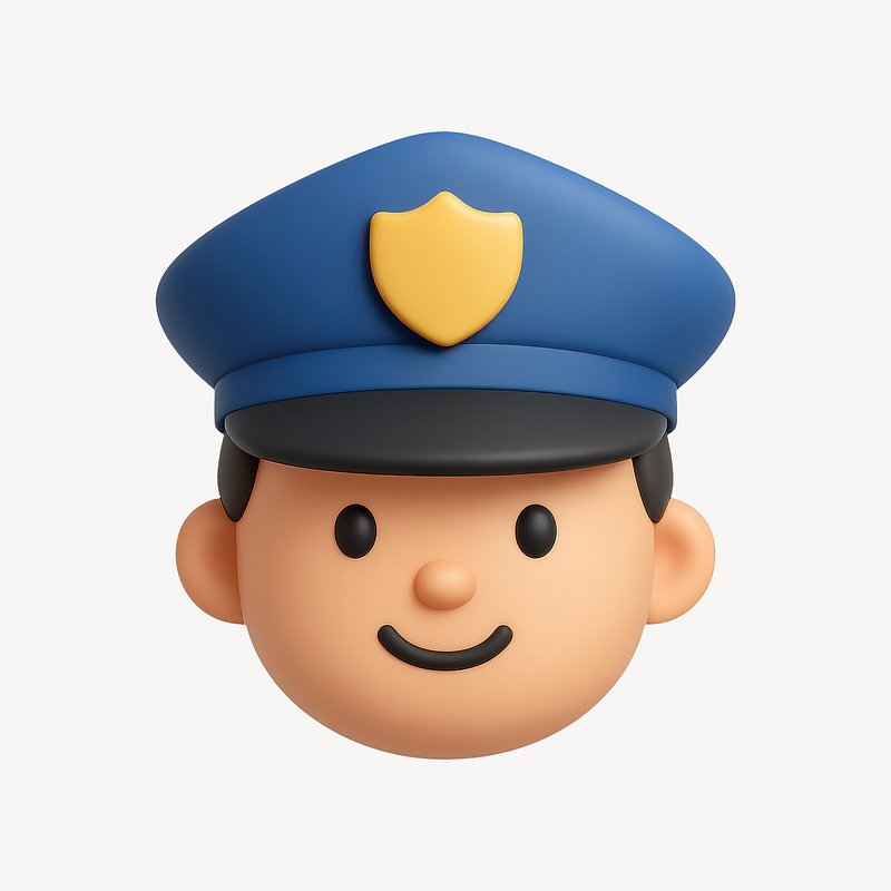 Police 3d Icon Images | Free Photos, PNG Stickers, Wallpapers ...