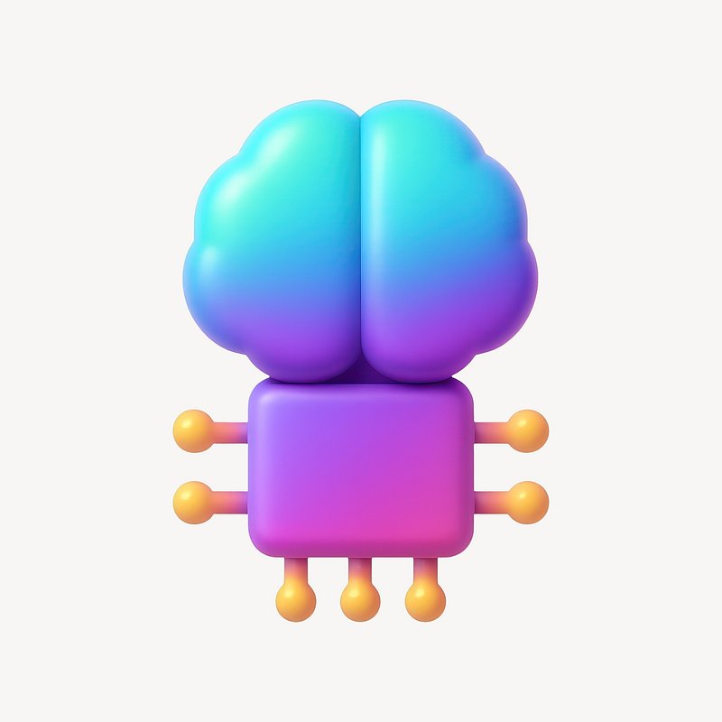 Neural+network+icon Design Artificial Intelligence Brain Background ...