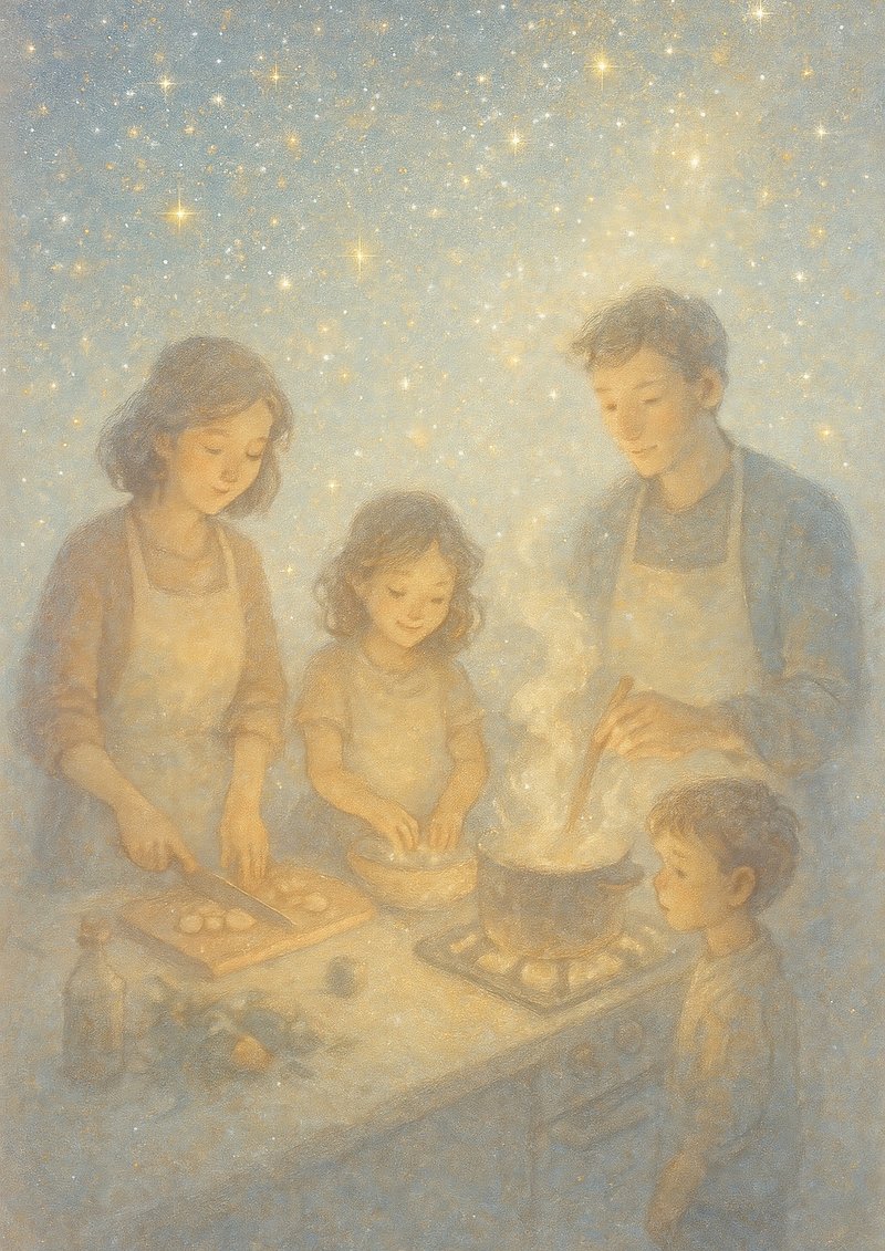 Family Cooking Together Art Images | Free Photos, PNG Stickers ...